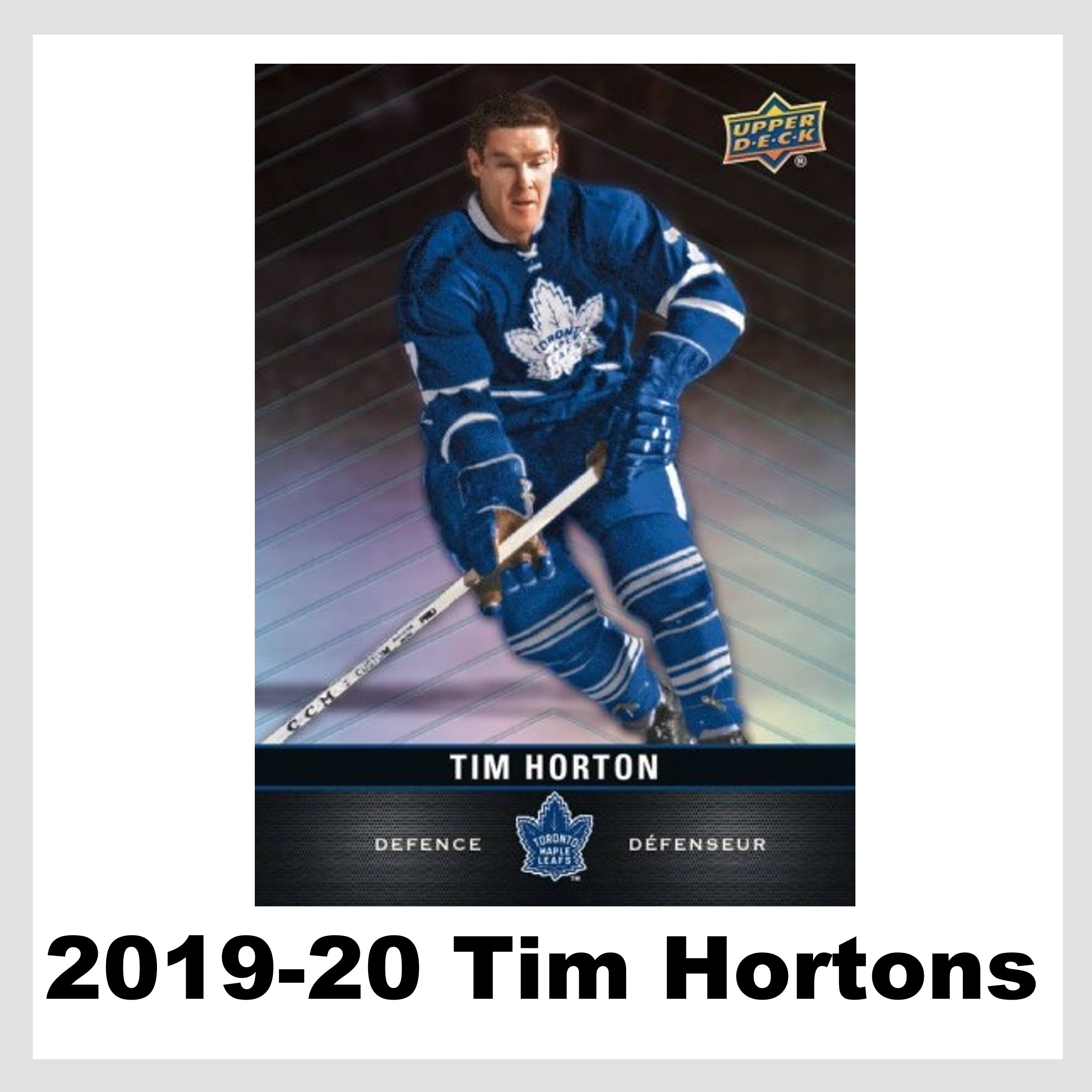 2019-20 Tim Hortons – Hockey Card World Inc