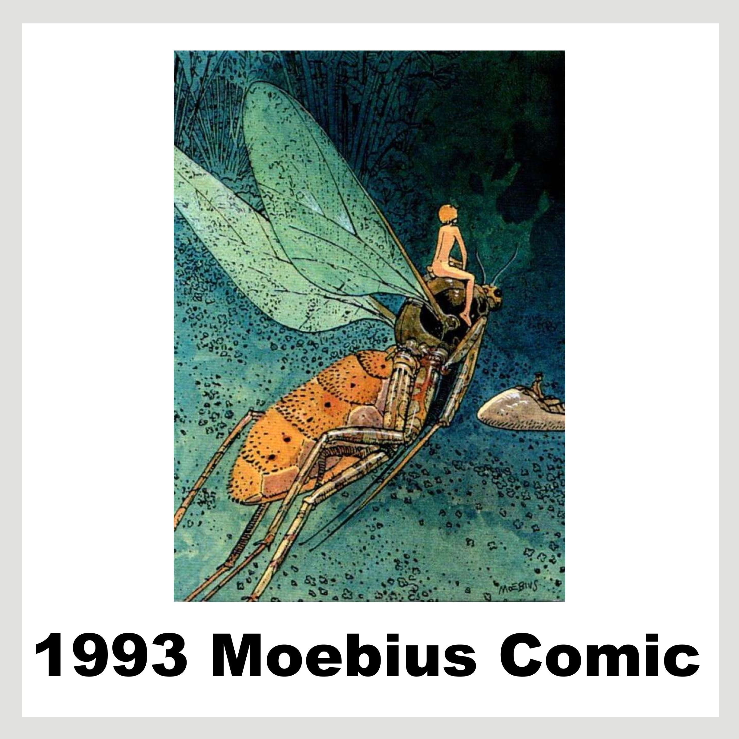 1993 Moebius Comic – Hockey Card World Inc