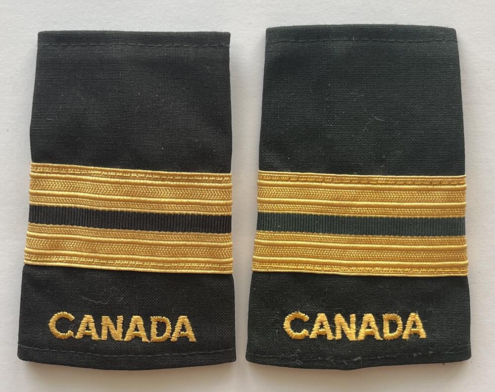 Canadian Military Army Forces Cloth Used Uniform/Jacket Epaulets - CA2 ...