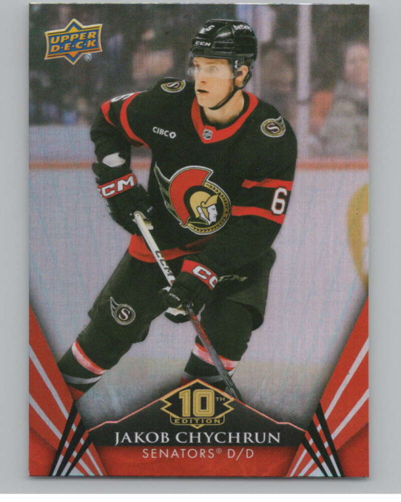 2024-25 Upper Deck Tim Hortons Hockey #102 Jakob Chychrun – Hockey Card ...