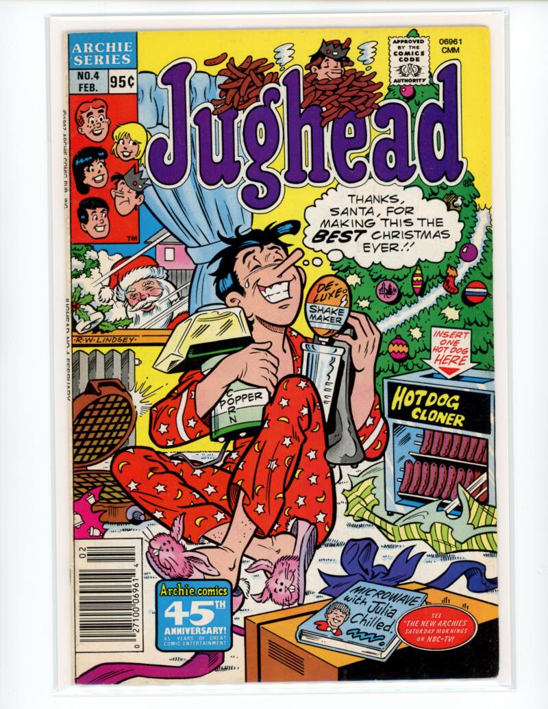 Archie Jughead #4 1988 Magazine Comic Book VG - B8-143 – Hockey Card ...