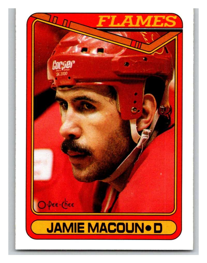 1990-91 O-Pee-Chee #265 Jamie Macoun Mint – Hockey Card World Inc