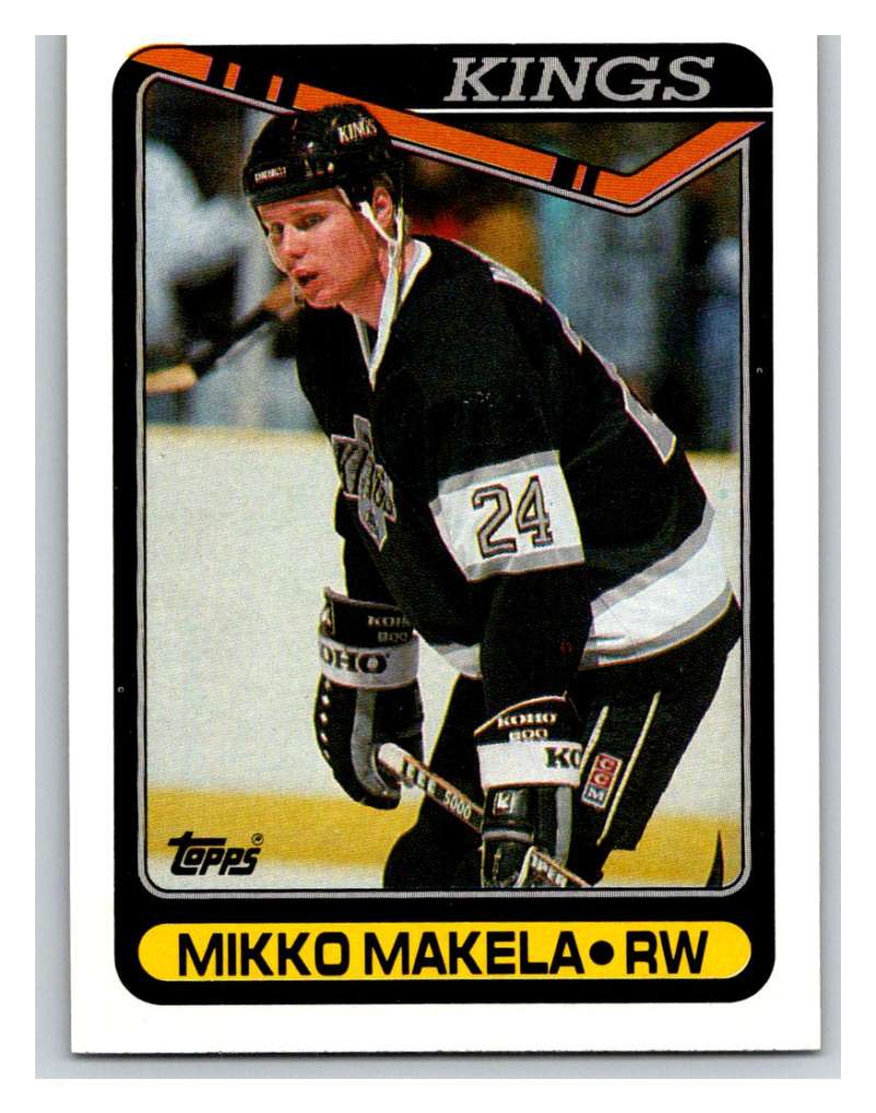 1990-91 Topps #229 Mikko Makela Mint – Hockey Card World Inc