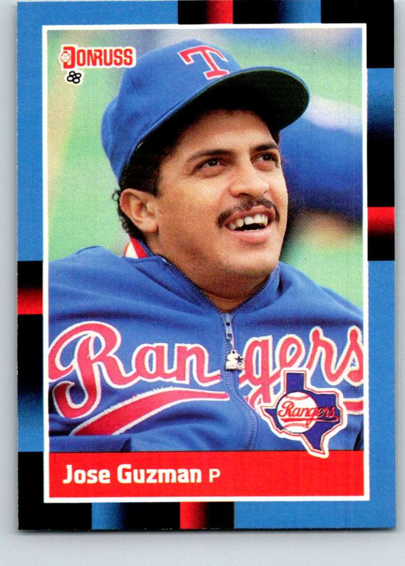 1988 Donruss #136 Jose Guzman Mint – Hockey Card World Inc