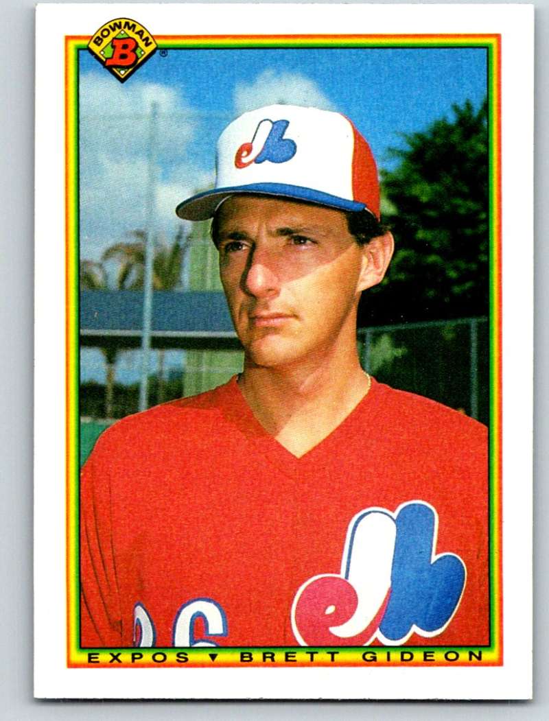 1990 Bowman #105 Brett Gideon Mint – Hockey Card World Inc