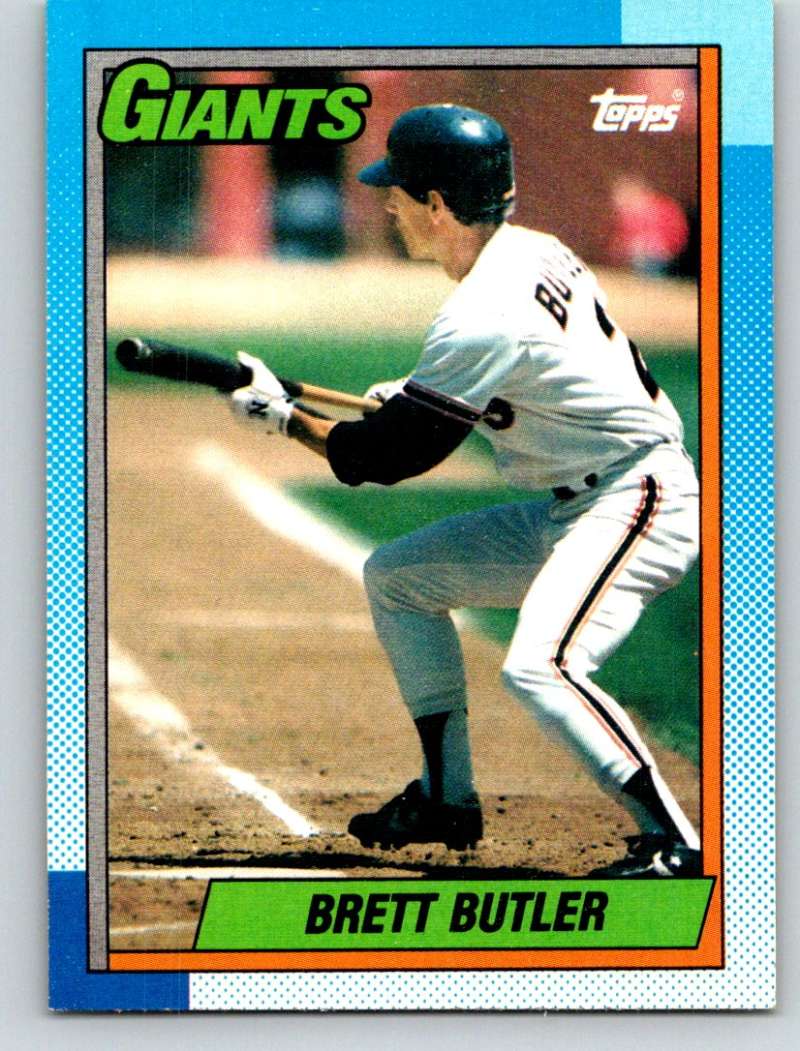 1990 Topps #571 Brett Butler Mint – Hockey Card World Inc