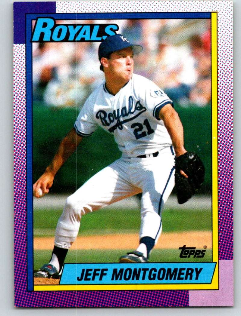 1990 Topps #638 Jeff Montgomery Mint – Hockey Card World Inc