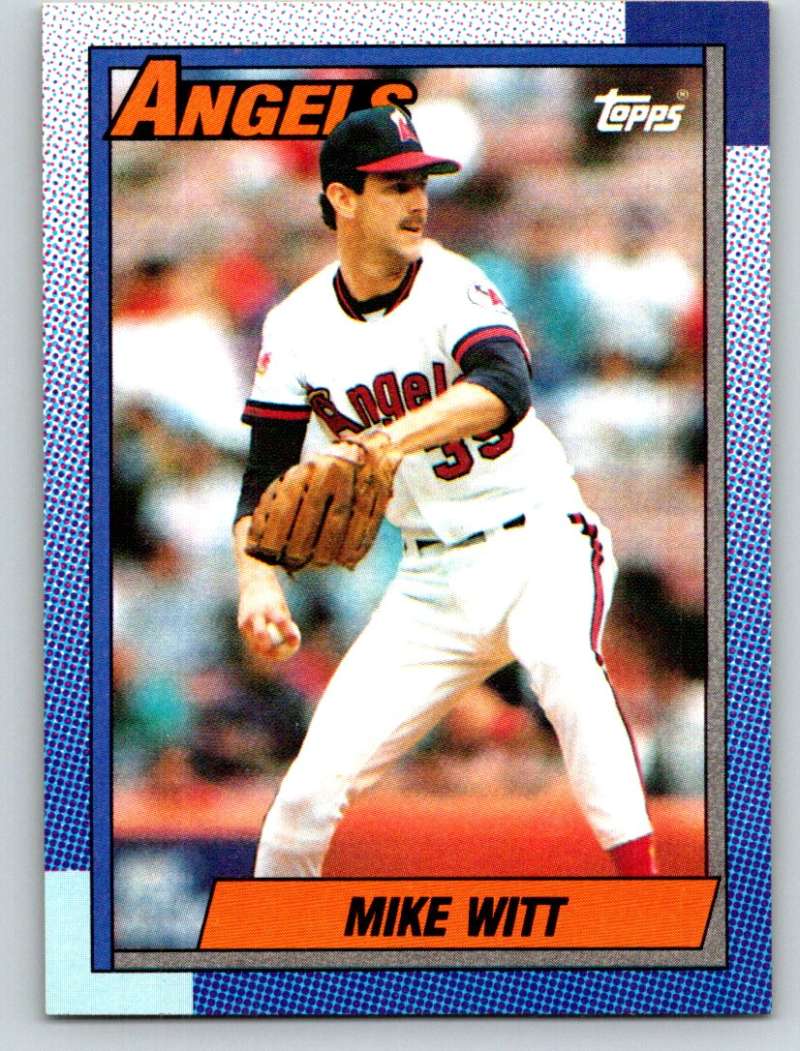 1990 Topps #650 Mike Witt Mint – Hockey Card World Inc