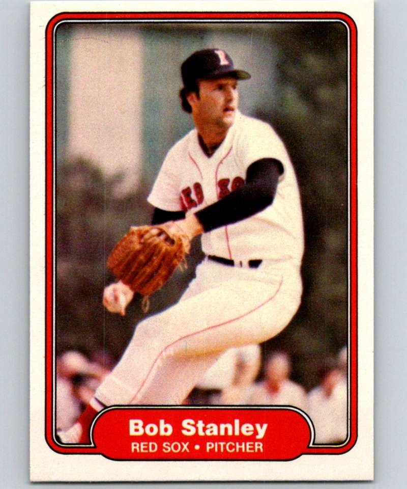 1982 Fleer #307 Bob Stanley Red Sox – Hockey Card World Inc