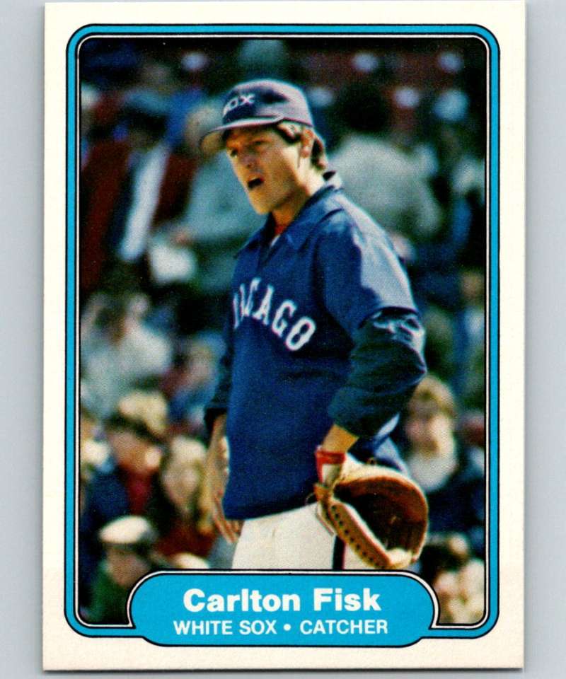 1982 Fleer #343 Carlton Fisk White Sox – Hockey Card World Inc