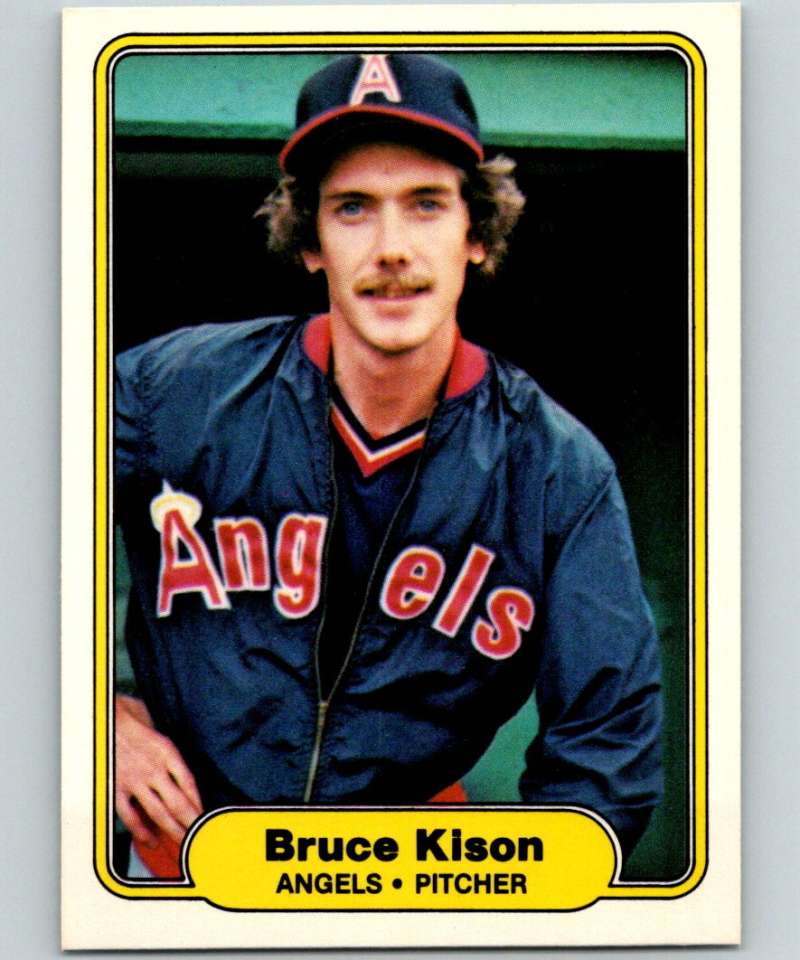 1982 Fleer #467 Bruce Kison Angels – Hockey Card World Inc