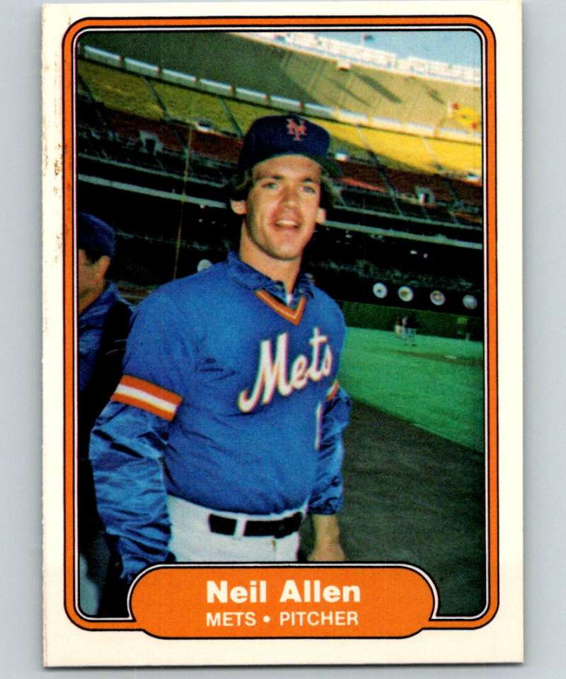 1982 Fleer #520 Neil Allen Mets – Hockey Card World Inc
