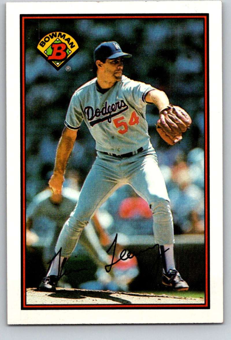1989 Bowman #339 Tim Leary Dodgers MLB Baseball – Hockey Card World Inc
