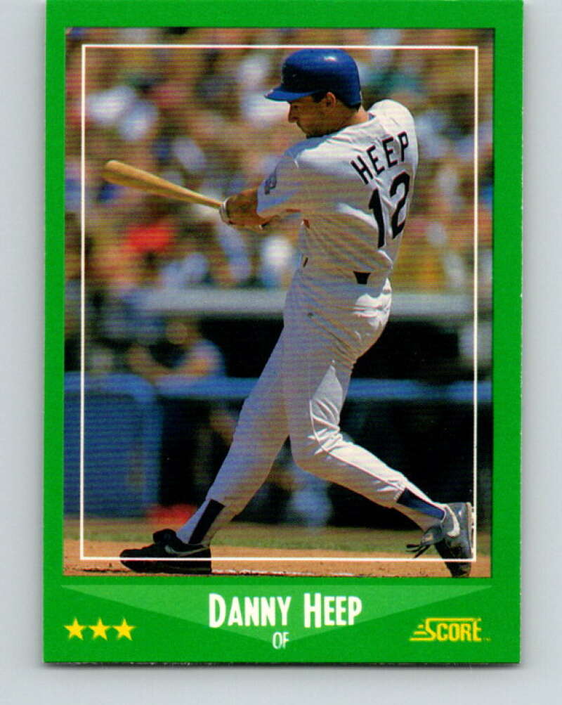 1988 Score #417 Danny Heep Mint Los Angeles Dodgers – Hockey Card World Inc