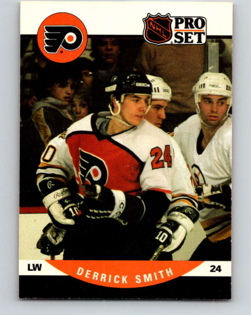 1990-91 Pro Set #503 Derrick Smith Mint Philadelphia Flyers – Hockey ...