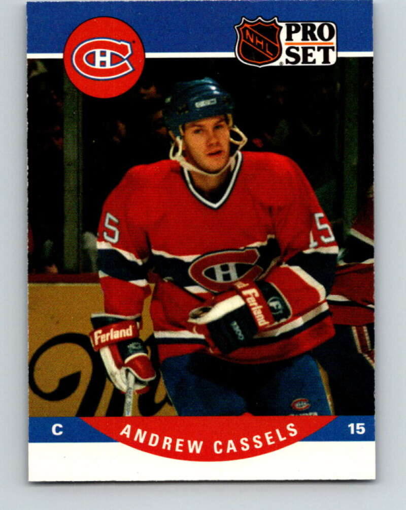 1990-91 Pro Set #615 Andrew Cassels Mint Montreal Canadiens – Hockey ...