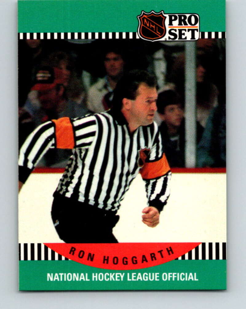 1990-91 Pro Set #690 Ron Hoggarth Mint – Hockey Card World Inc