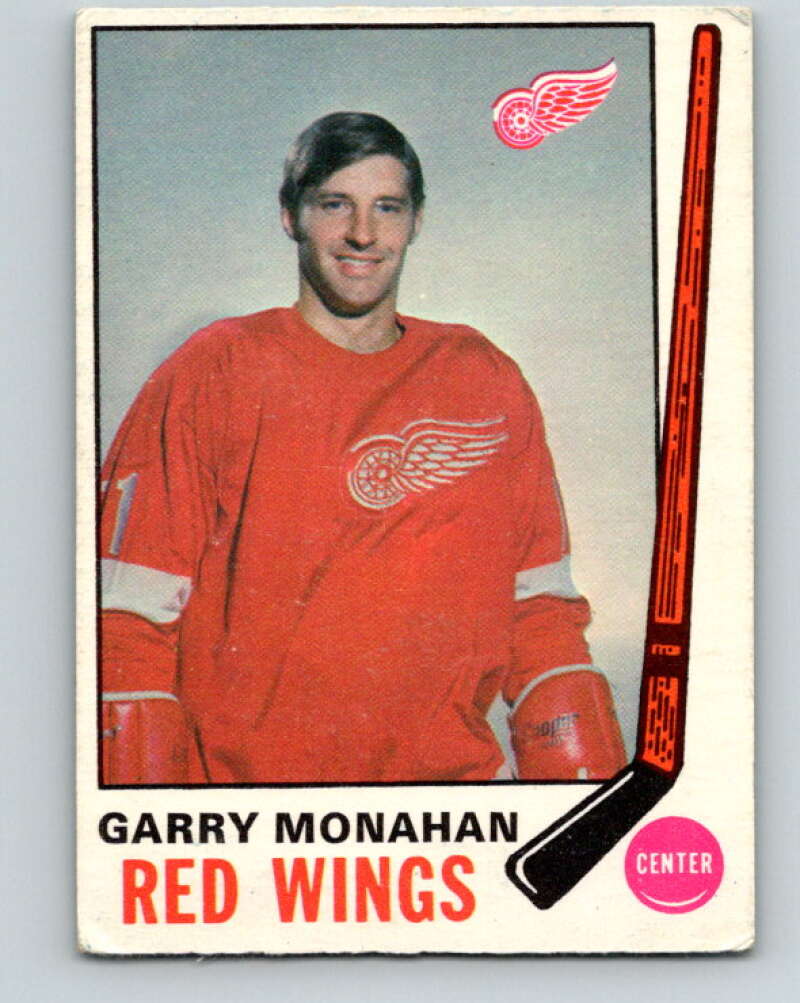 1969-70 O-Pee-Chee #160 Garry Monahan Detroit Red Wings V1658 – Hockey ...