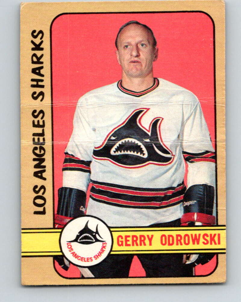 1972-73 O-Pee-Chee #304 Gerry Odrowski See Scans Los Angeles Sharks V4 ...
