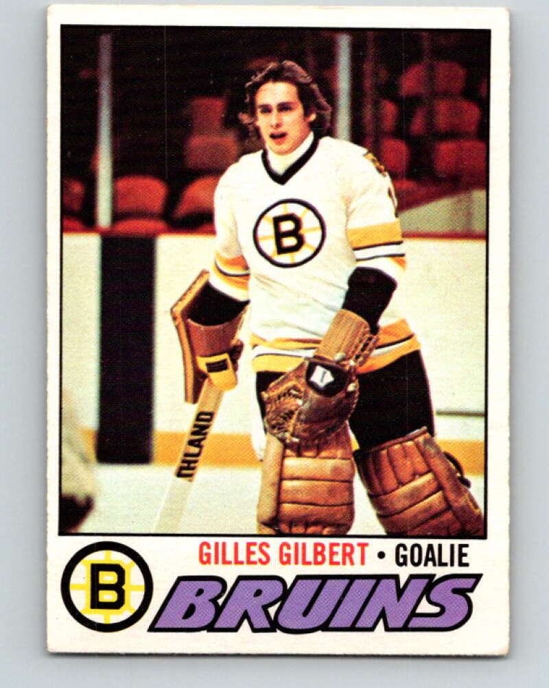 1977-78 O-Pee-Chee #125 Gilles Gilbert Boston Bruins V13771 – Hockey ...