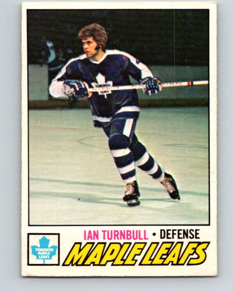 1977-78 O-Pee-Chee #186 Ian Turnbull Toronto Maple Leafs V14236 ...