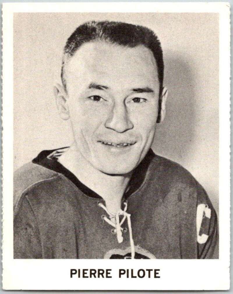 1965-66 Coca-Cola #21 Pierre Pilote Chicago Blackhawks X0031 – Hockey ...