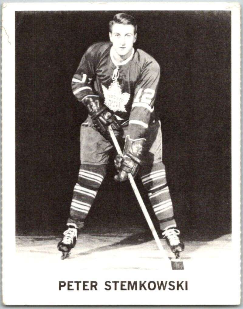1965-66 Coca-Cola #98 Pete Stemkowski Toronto Maple Leafs X0166 ...