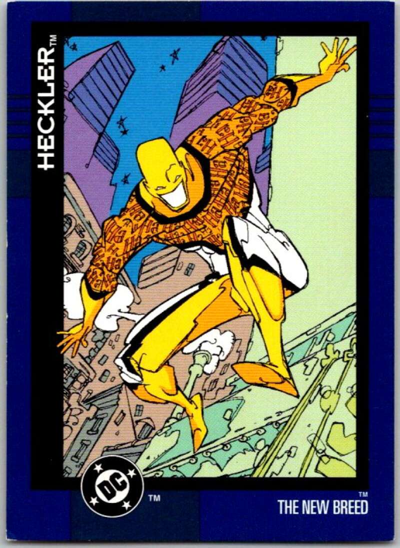 1993 SkyBox DC Comics #144 The New Breed - Heckler V36964 – Hockey Card ...