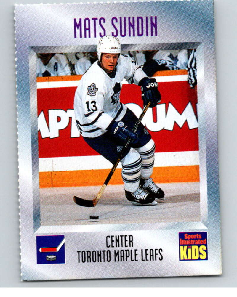1997 Sports Illustrated for Kids II #601 Mats Sundin – Hockey Card ...