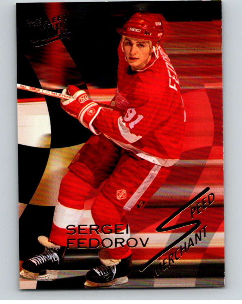 1994-95 Ultra Speed Merchants #3 Sergei Fedorov – Hockey Card World Inc