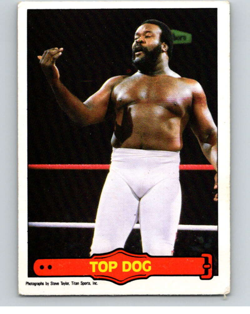 1985 O-Pee-Chee WWF Series 2 #27 Top Dog V65858 – Hockey Card World Inc