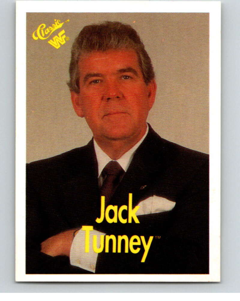 1990 Classic WWF #56 Jack Tunney V69658 – Hockey Card World Inc