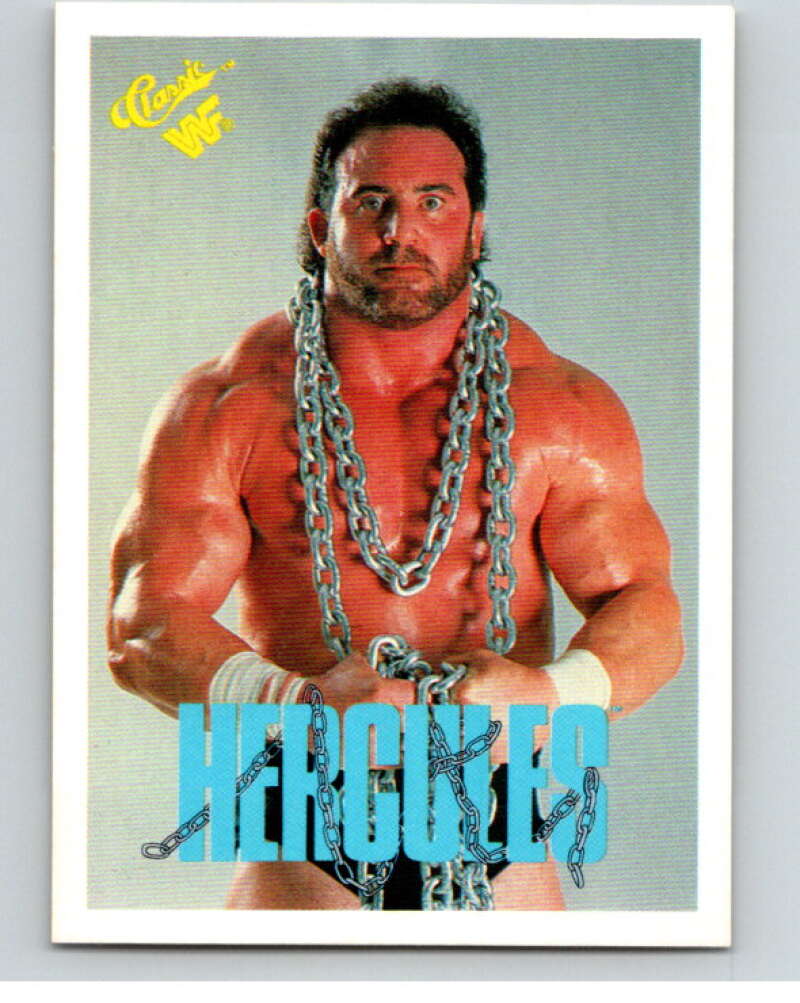 1990 Classic WWF #72 Hercules V69666 – Hockey Card World Inc