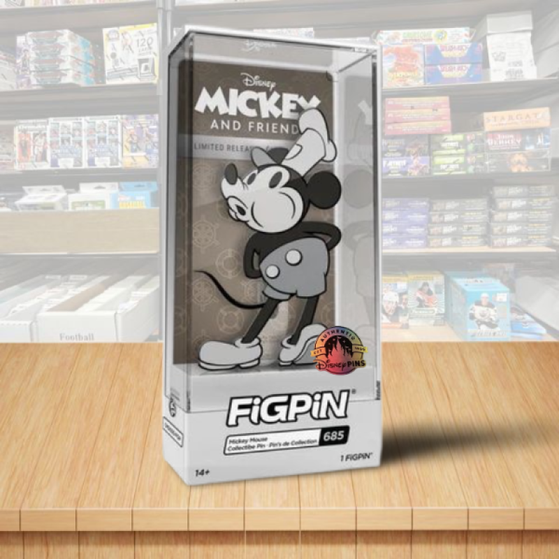 FiGPiN #685 Mickey Mouse Collector Pin - Disney Park Limited Edition E ...