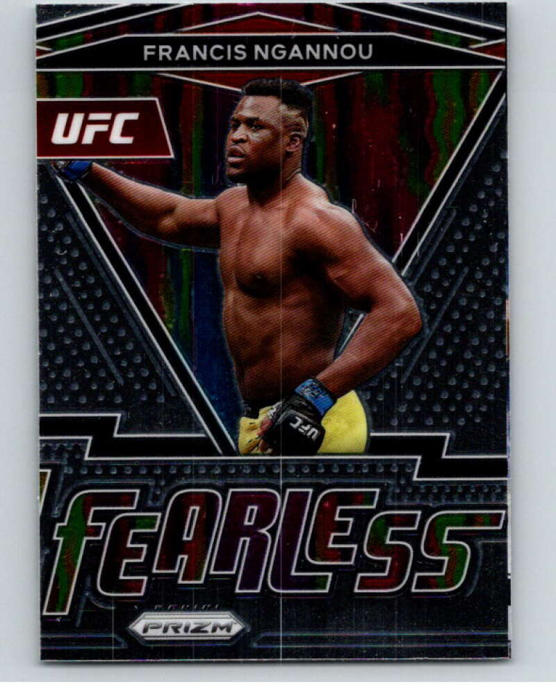 2022 Panini MMA Prizm Fearless #15 Francis Ngannou V85156 – Hockey Card ...