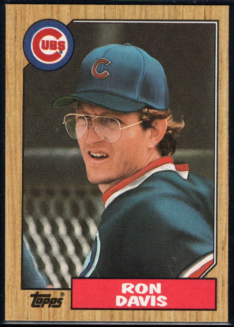 1987 Topps #383 Ron Davis Cubs – Hockey Card World Inc