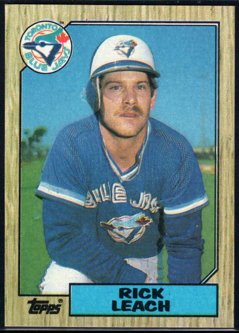 1987 Topps #716 Rick Leach Blue Jays – Hockey Card World Inc