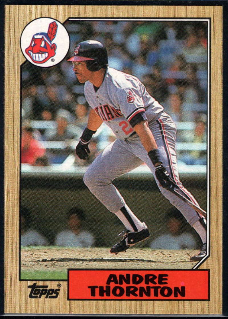 1987 Topps #780 Andre Thornton Indians – Hockey Card World Inc