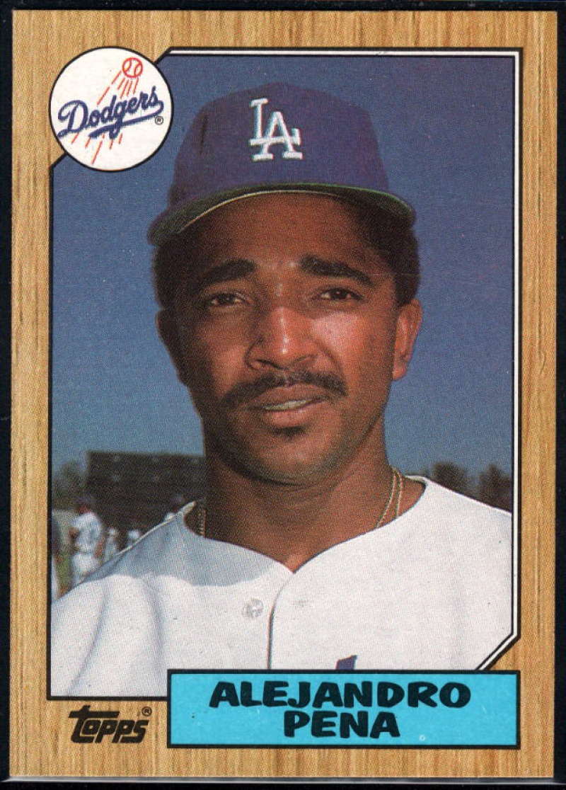 1987 Topps #787 Alejandro Pena Dodgers – Hockey Card World Inc