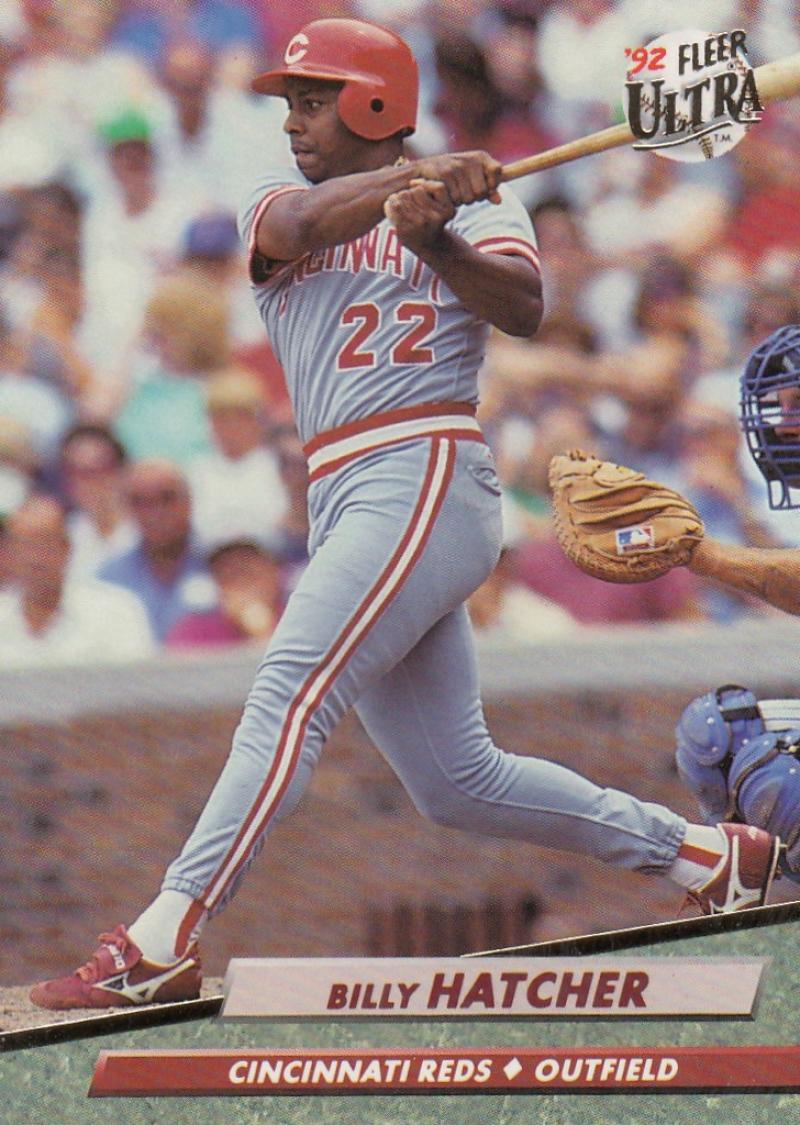 1992 Fleer Ultra Baseball #190 Billy Hatcher Cincinnati Reds – Hockey ...